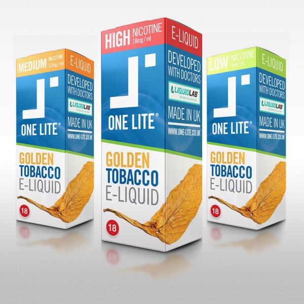 Tobacco E liquid, Buy Golden Tobacco E-liquid | One Lite E-Cigarettes